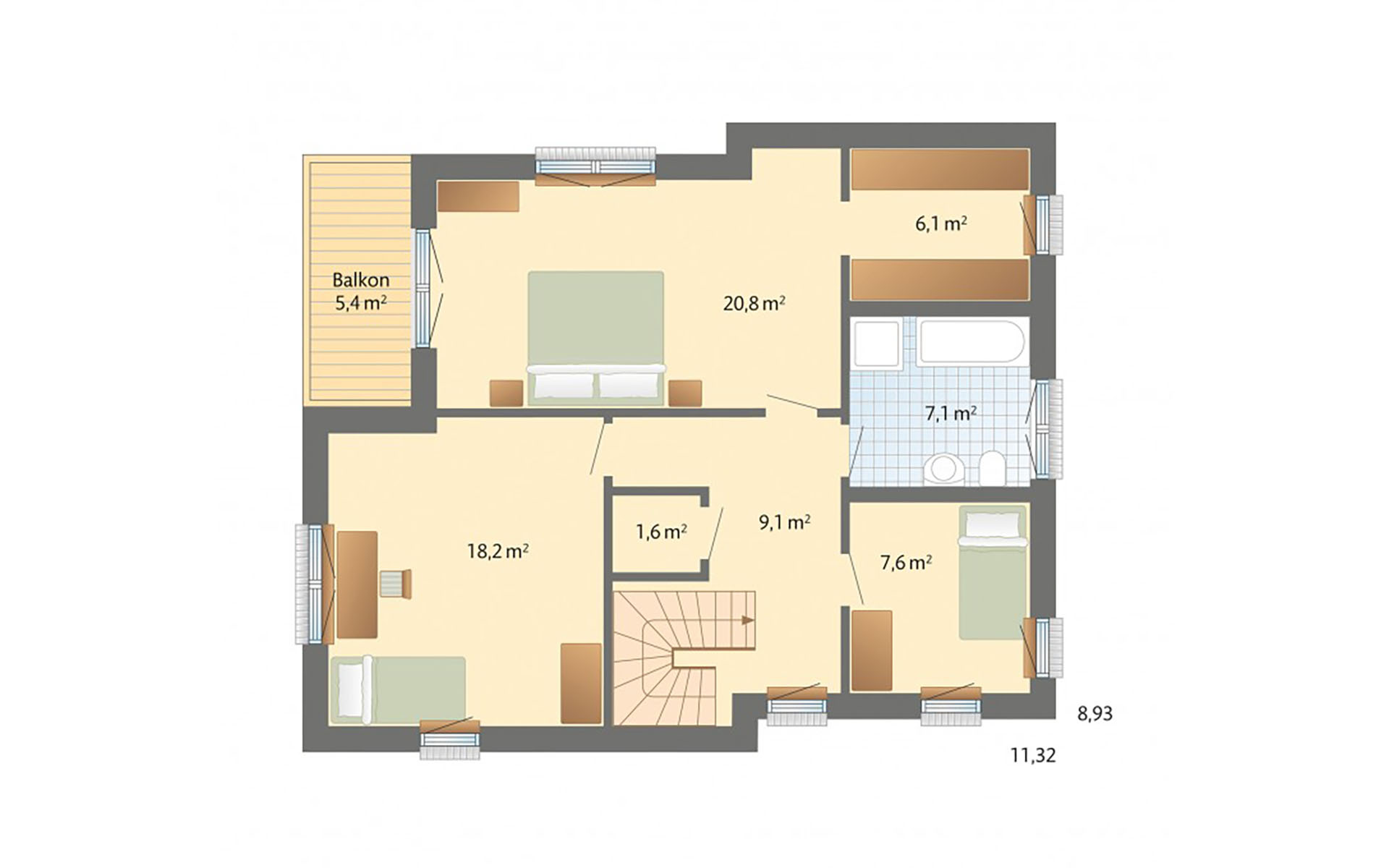 Musterhaus Fertighaus Solitüde von Danhaus Deutschland GmbH