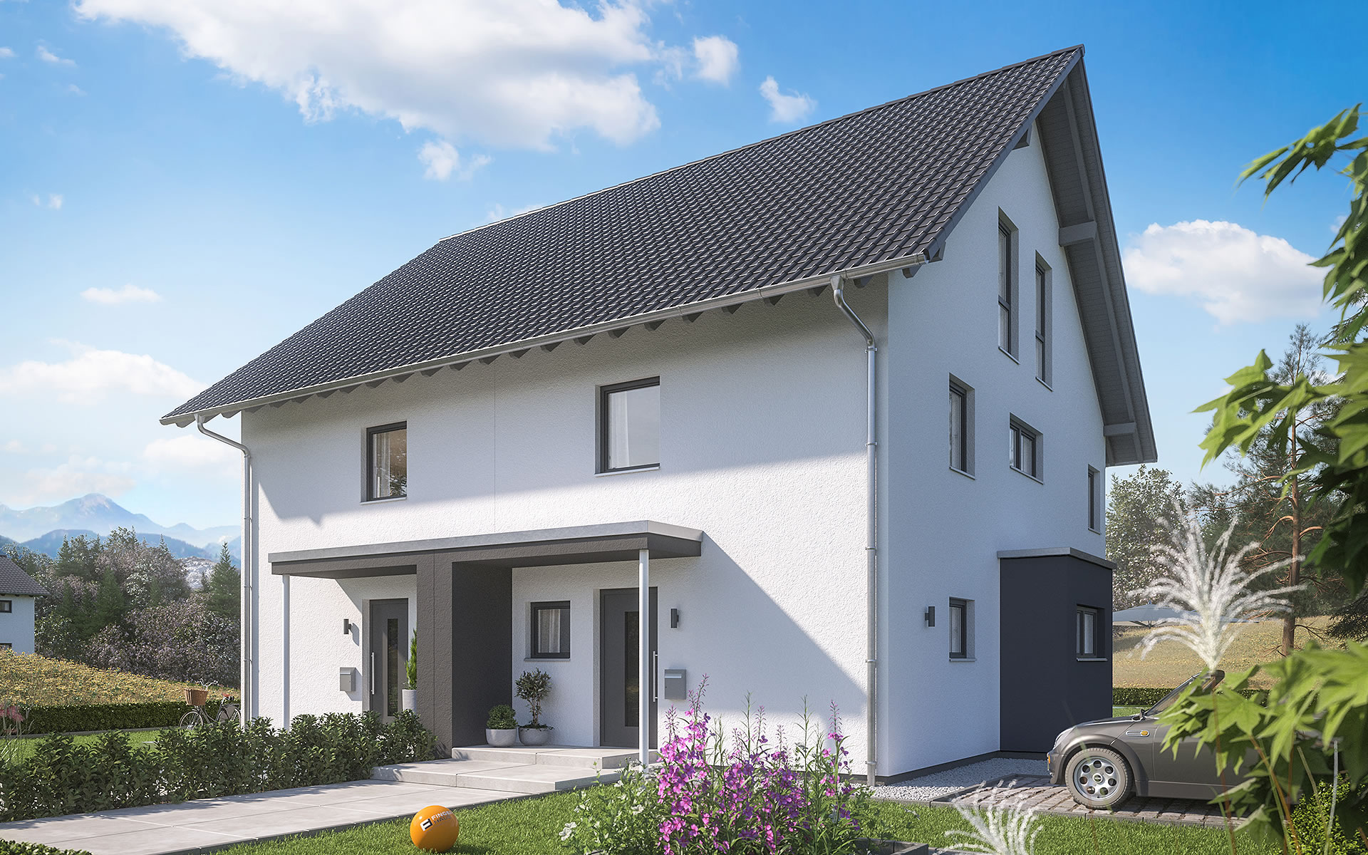 Musterhaus Fertighaus DUO 100 V2 von FingerHaus GmbH