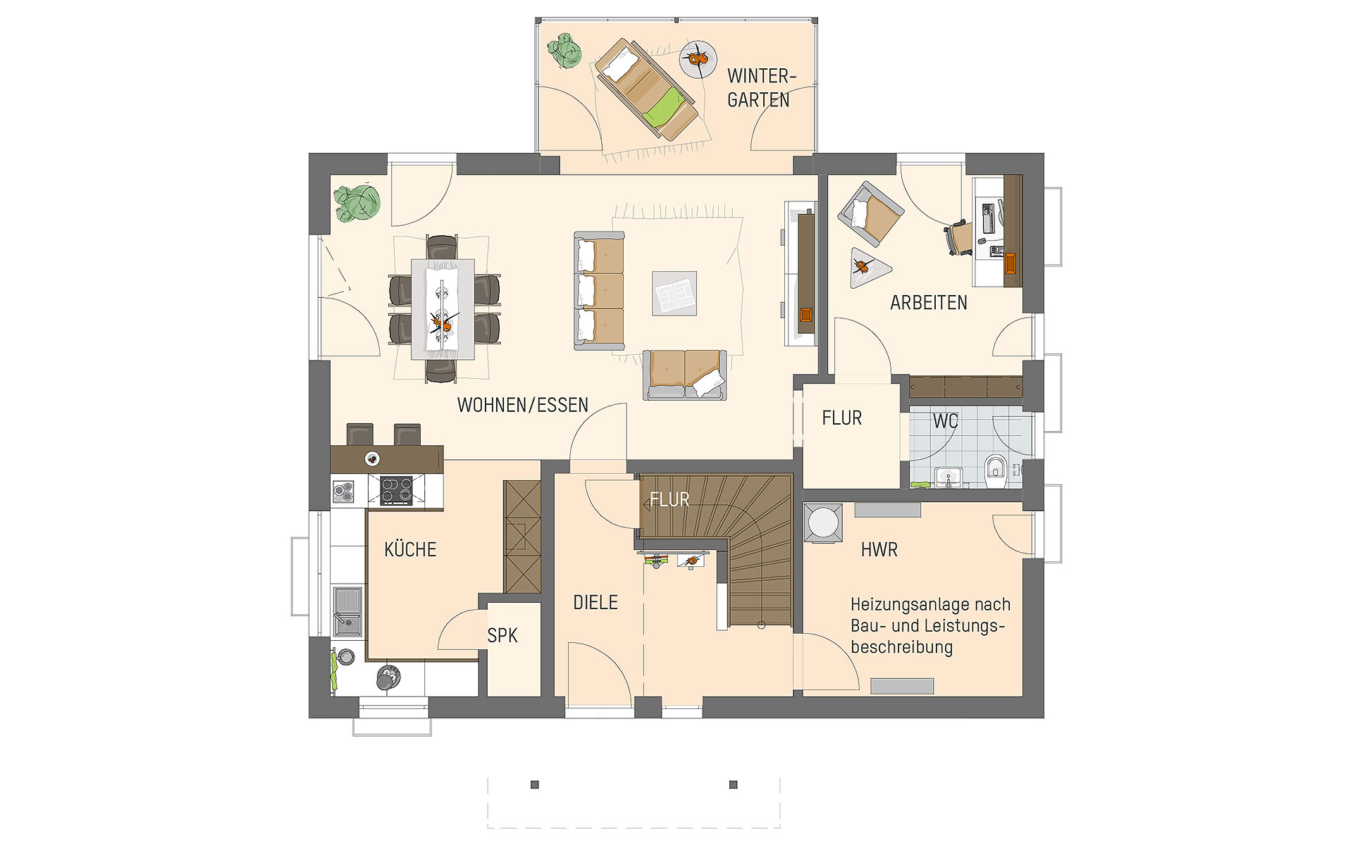 Musterhaus Fertighaus JUNO 402 MH Frankenberg von FingerHaus GmbH