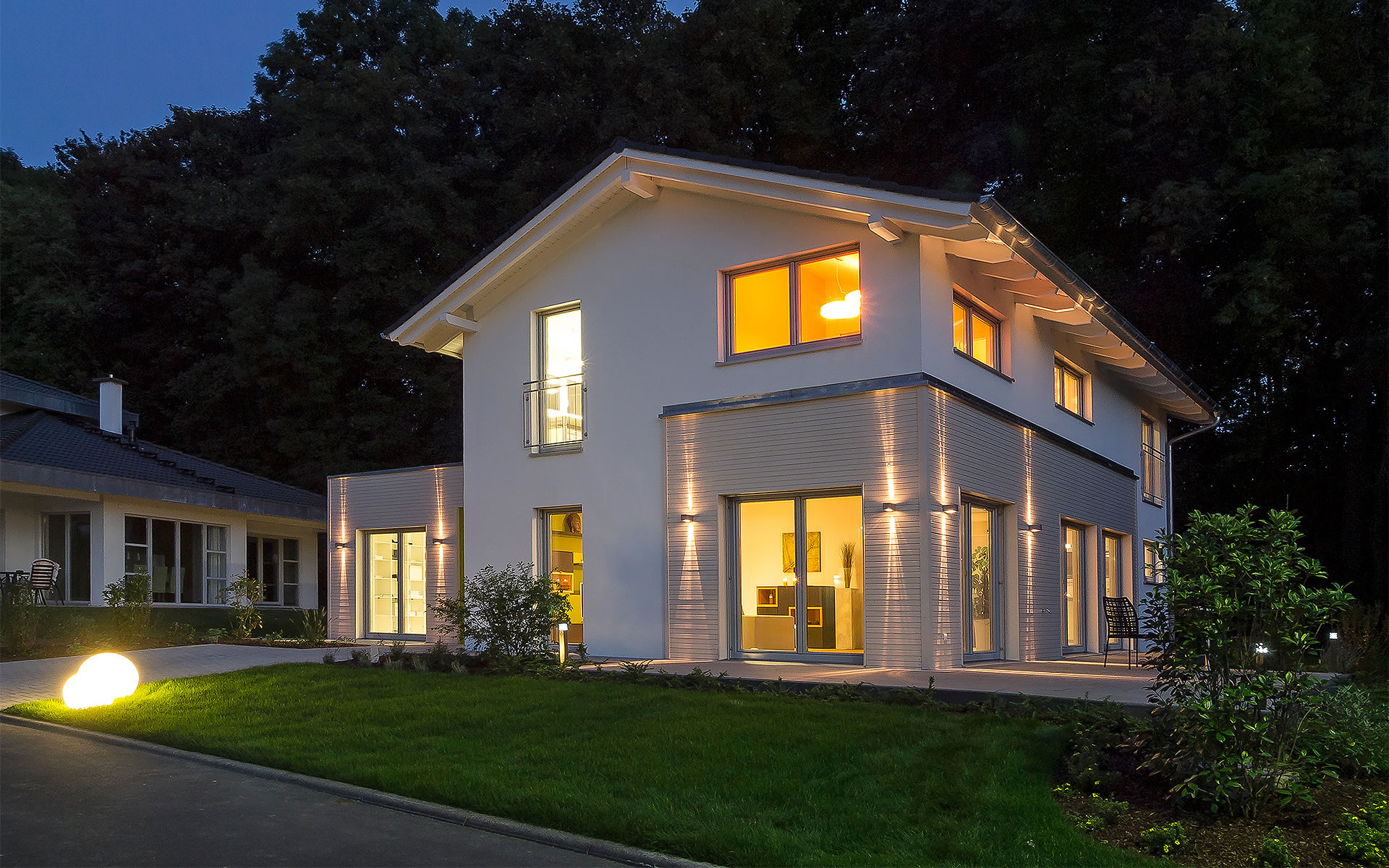 Einfamilienhaus Musterhaus Bad Vilbel Von Nordhaus Fertigbau