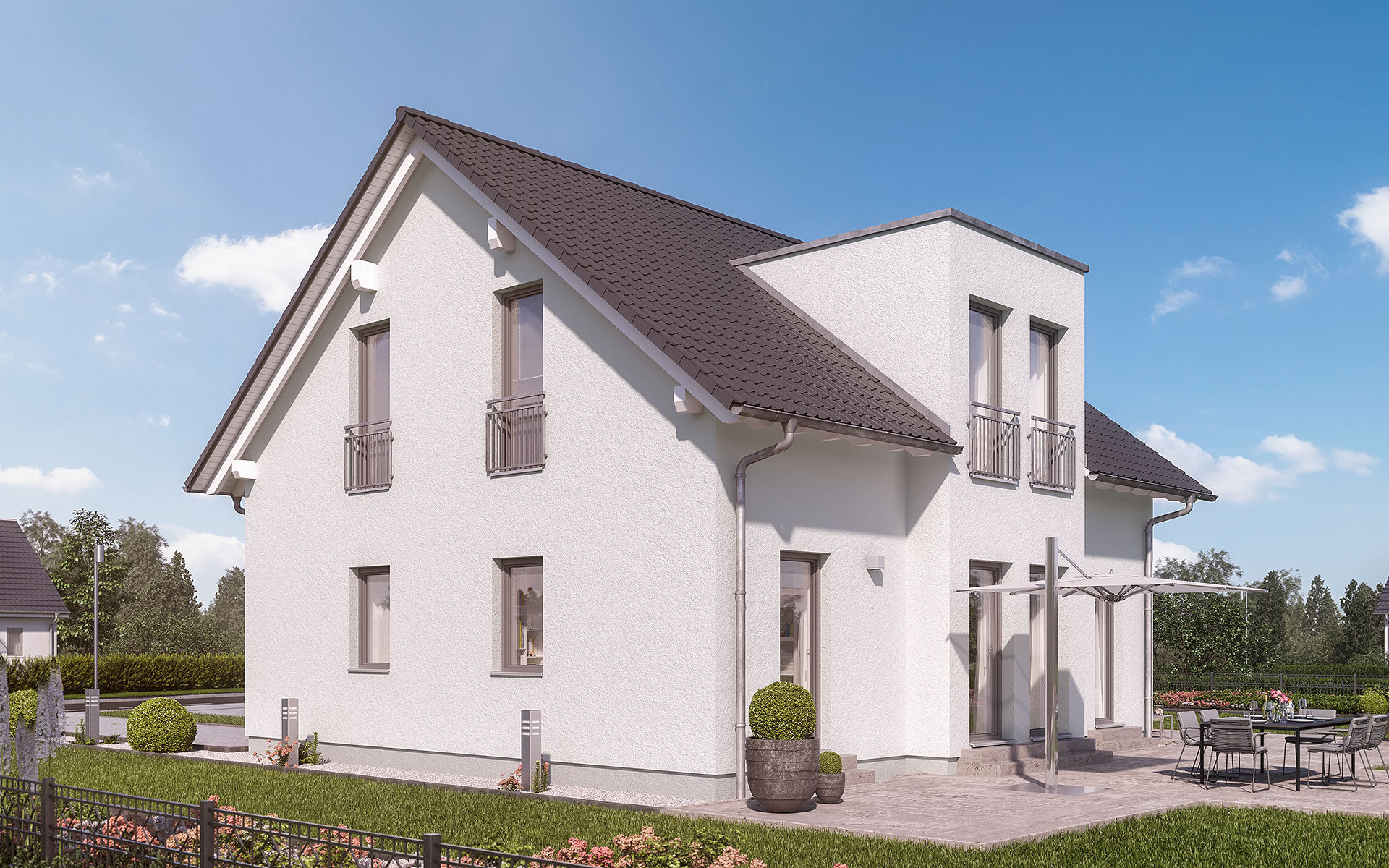 Musterhaus Fertighaus LifeStyle 16.04 S von massa haus GmbH