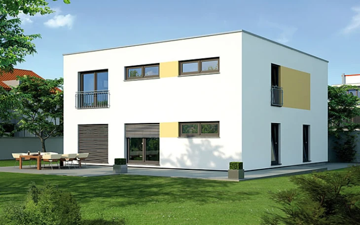 Einfamilienhaus: Fertighaus-